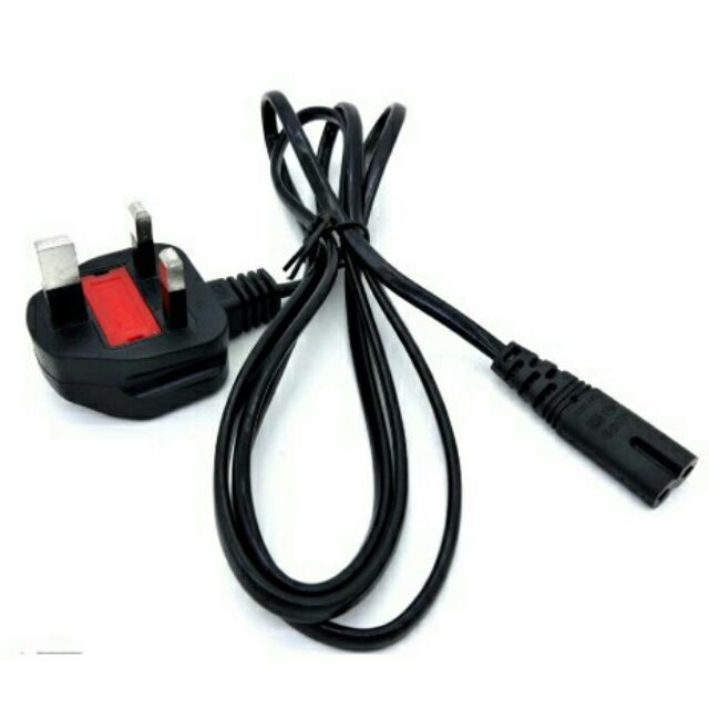 Power Cord 2 Pin Printer Cable with Fuse for Printer and Notebook ...