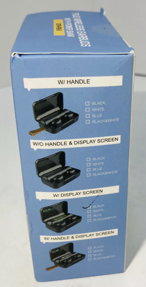 Buy TWS True Wireless Stereo Earbuds With Power Bank BTH-F9-5