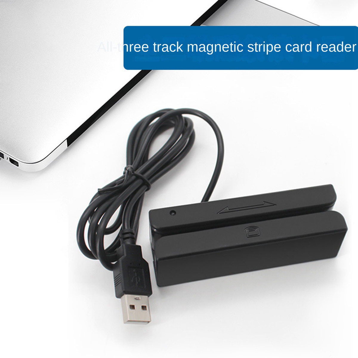 MSR90 USB Magnetic Strip Card Reading Machine Card Reader Stripe 3 ...