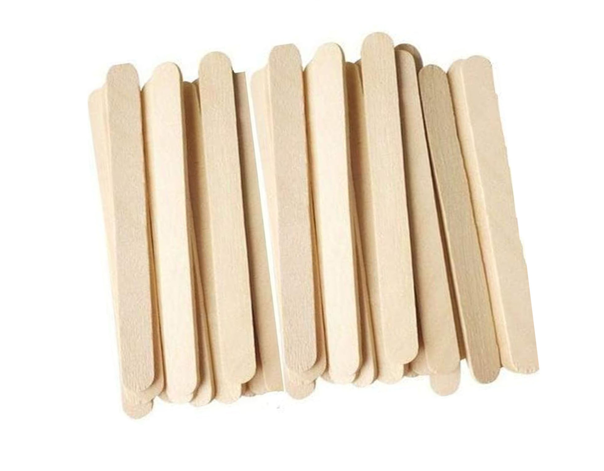 Popsicle Sticks / Ice cream Sticks (Natural Wooden) Approximately 50 ...