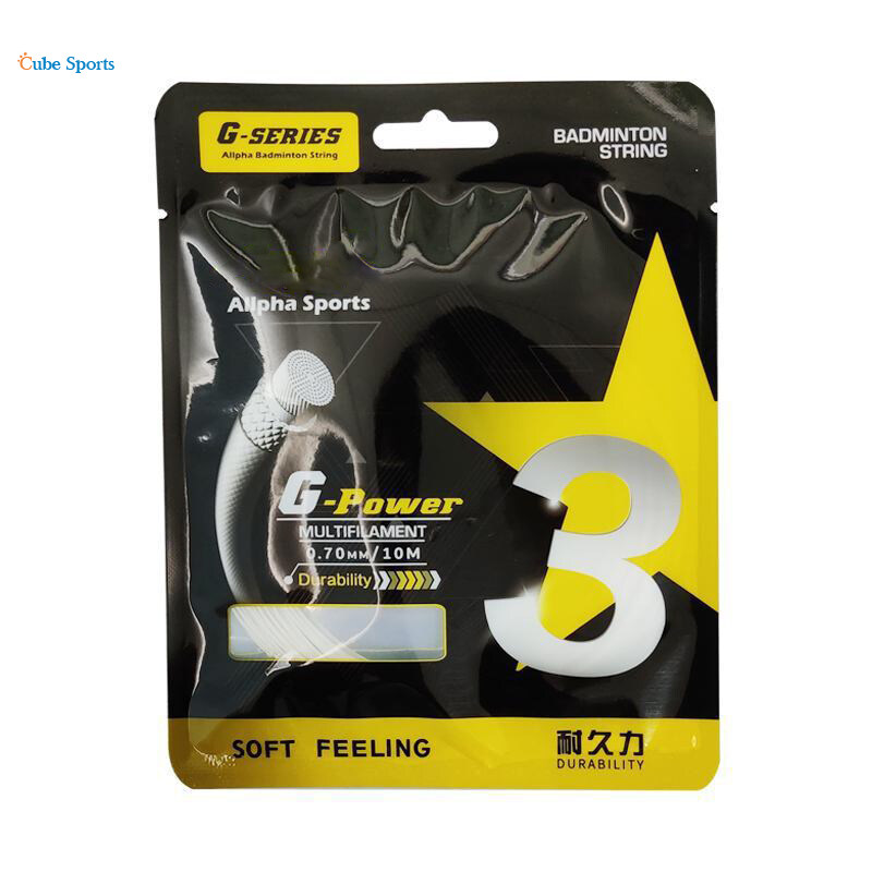 cube Badminton Training Racket String Line Black Badminton Sports ...