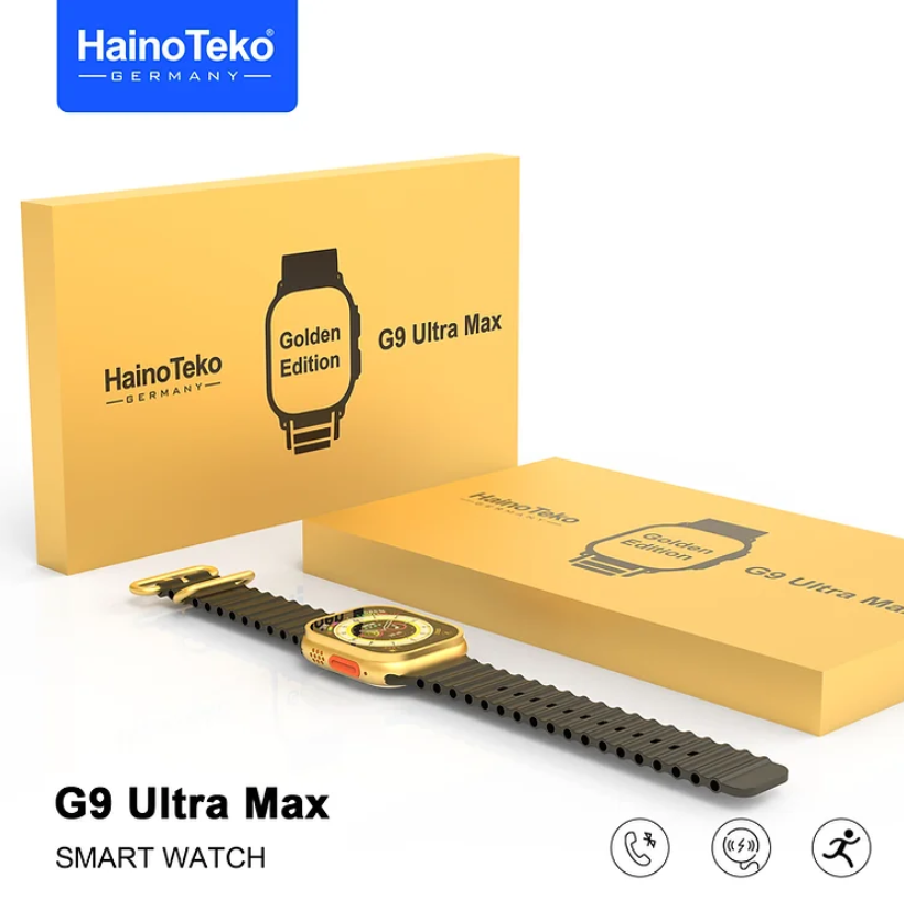G9 Ultra Max Haino Teko Golden Smartwatch | Daraz.lk