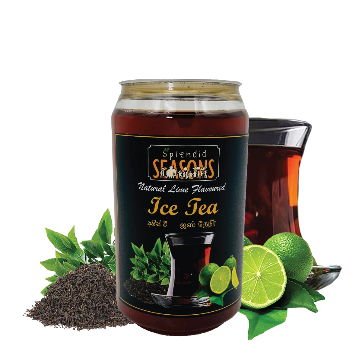 Natural Lime Flavoured Ice Tea - 330ml | Daraz.lk