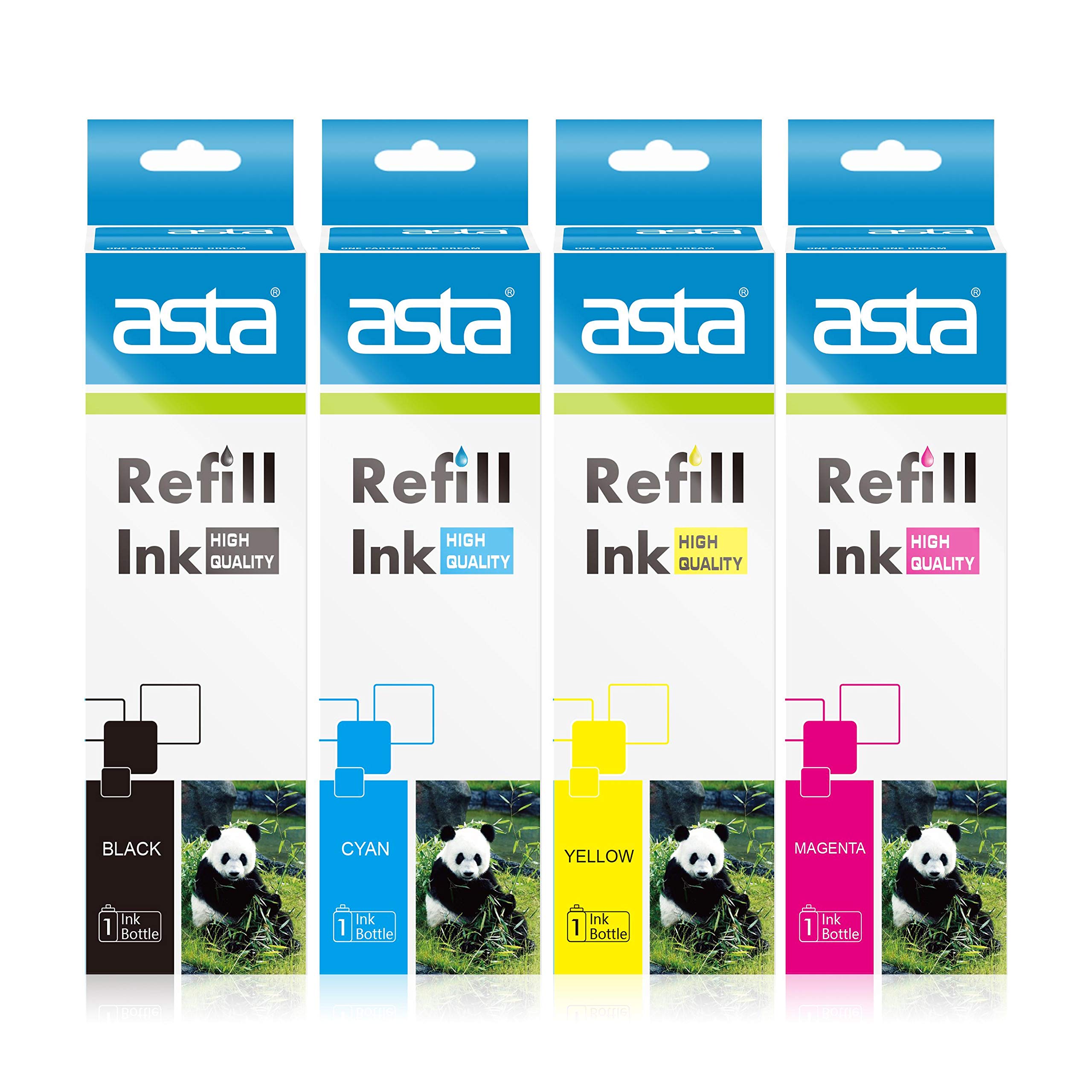 Asta Universal Refill Ink Bottle 100ml Cannon/ Epson/ Hp/ Brother ...