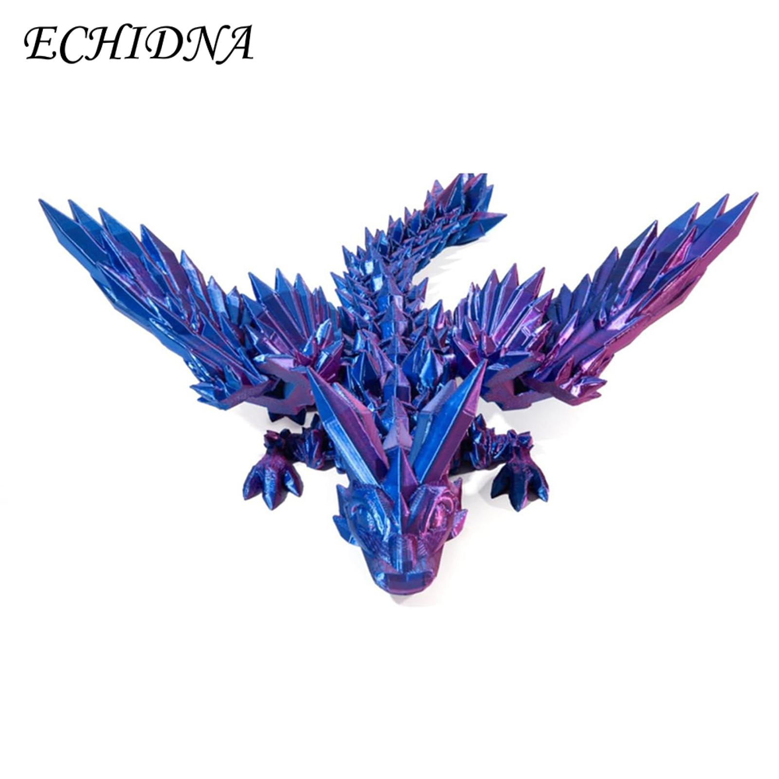 Dragon Collectible Model Colorful 3d Printed Dragon Figurine with ...