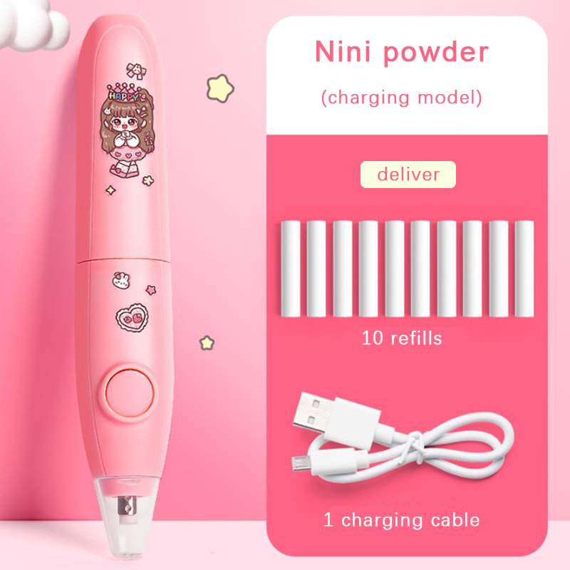 Electric Eraser Pencil Drawing Cute Kneaded Erasers Kids Students ...