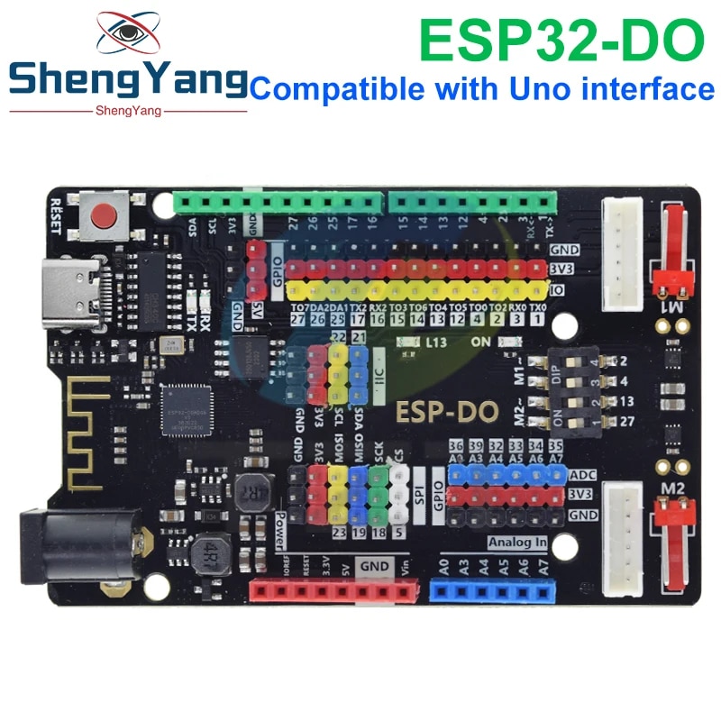 ESP32 Development Board 16MB Compatible With UNO R3 / UNO R4 Interface ...