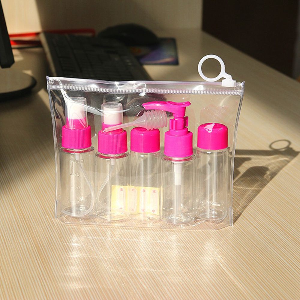 7Pcs/Set Refillable Bottles Portable Travel Set Spray Bottle Spray Make ...
