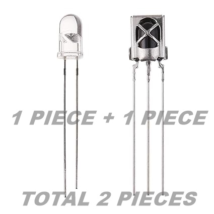 LED Infrared Emitter and IR Receiver Diode, LEDs Infrared Emission and ...