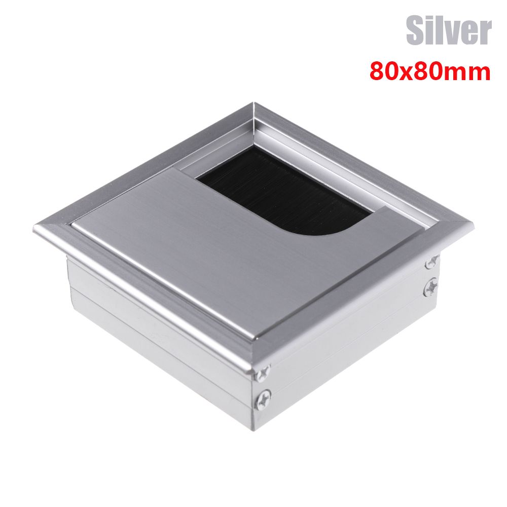 Practical Tidy Office Cable Clamp Buckle Line Wire Hole Cover Desk ...