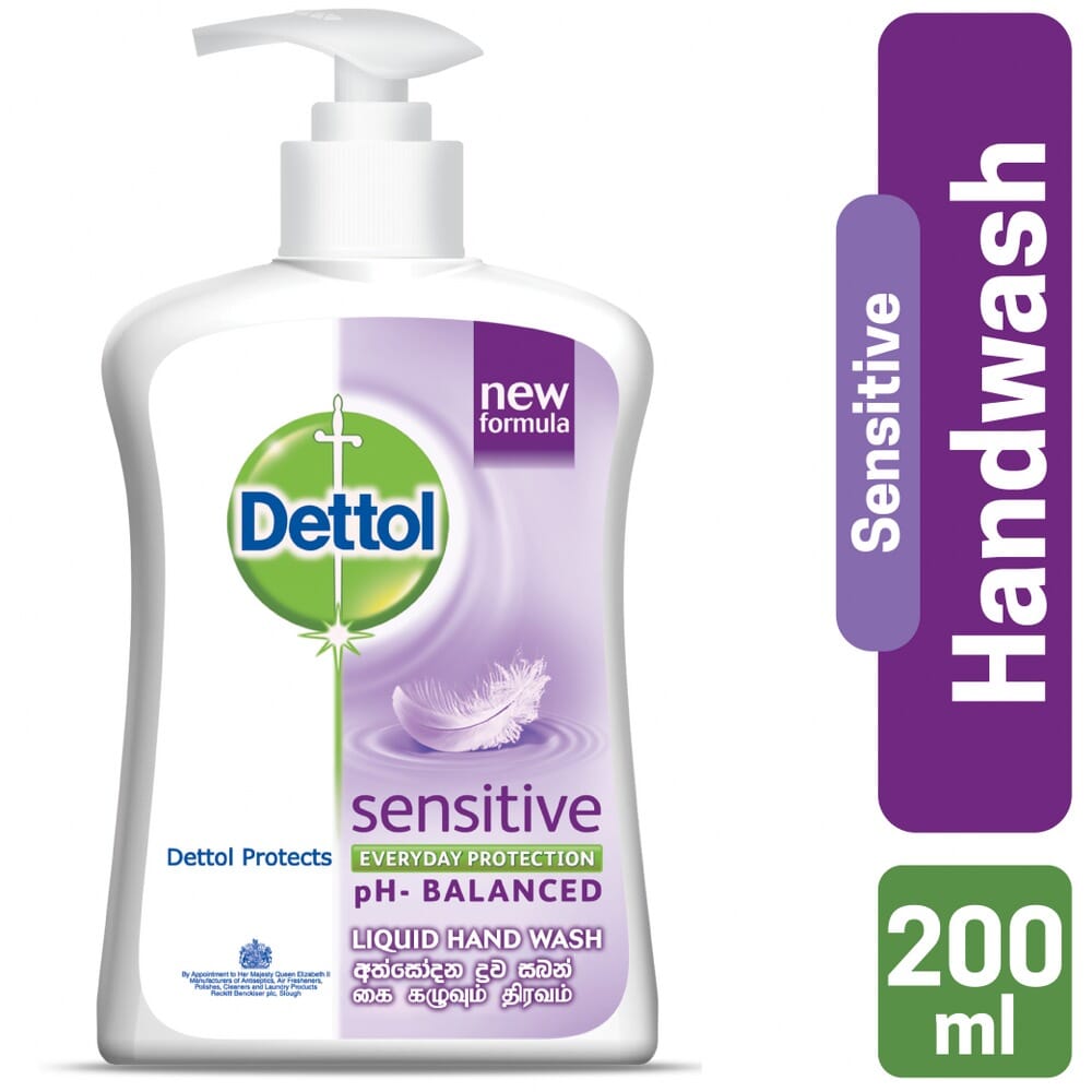 Dettol Sensitive Liquid Hand Wash - 200 ml | Daraz.lk