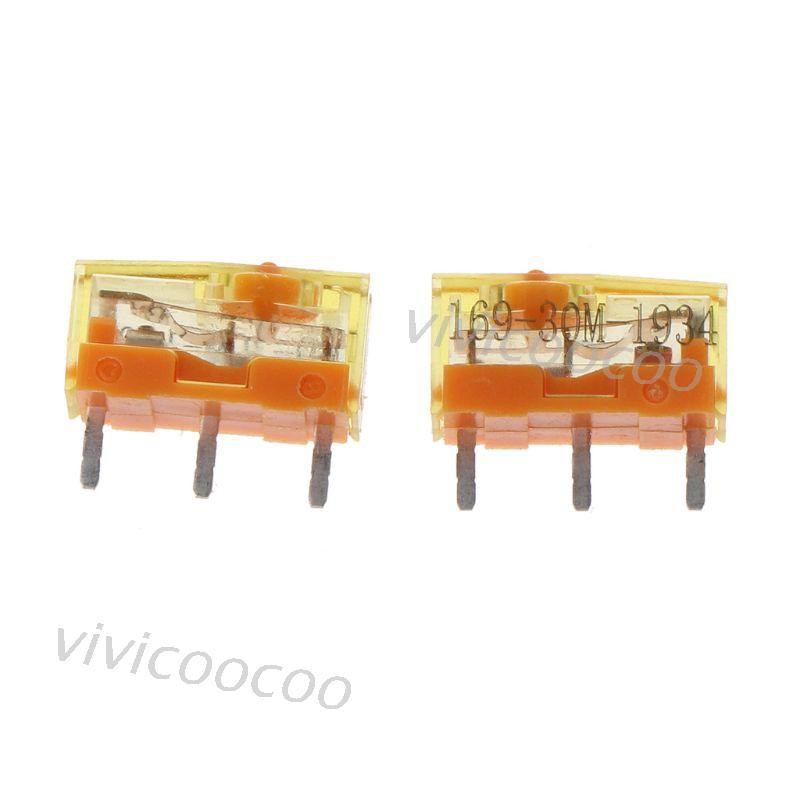 2Pc TTC Dustproof Mouse Micro Switch Micro Button Gold Contactor 30 ...