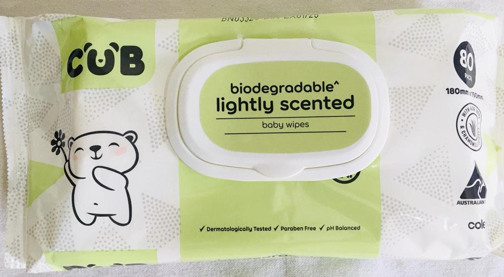 CUB Lightly Scented Baby Wipes (80 pack) Australia | Daraz.lk