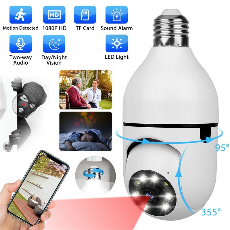 HD 1080PP IP Security Surveillance Camera 360° Rotate Auto Tracking ...