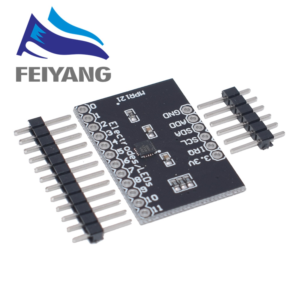 【Hannah Martin Official Store】MPR121 Breakout V12 Capacitive Touch Controller Module I2C Board ...