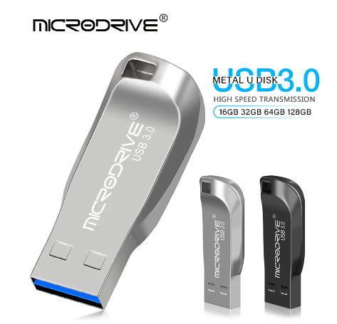 Microdrive 16GB USB 3.0 Metal Flash Drive Flash Memory Stick Pen Drive ...