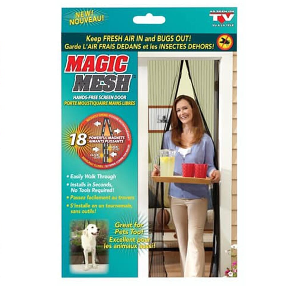 Magic Mesh - Anti Mosquito Magnetic Fastening Magic Mesh Door Curtain ...