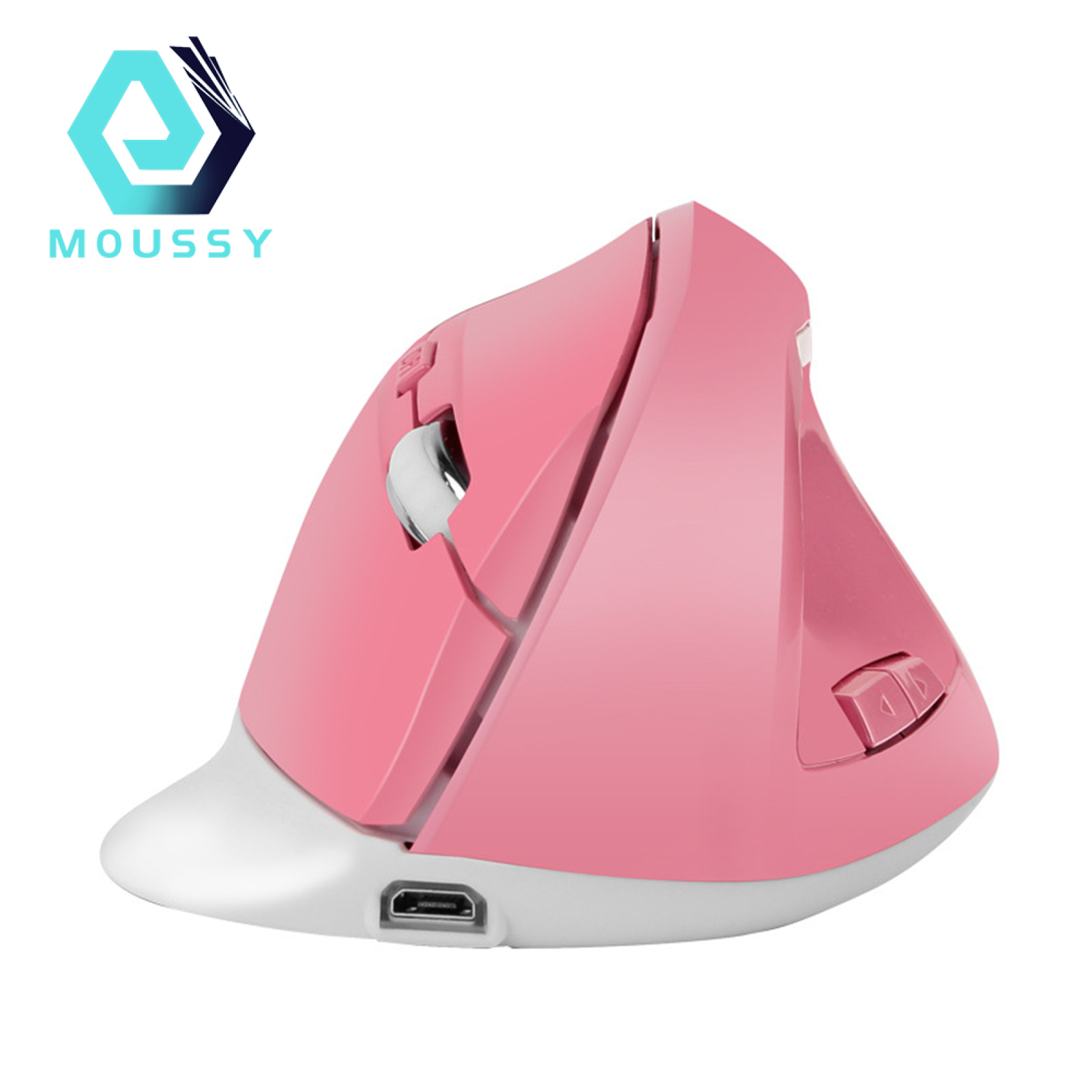 Gaming Mouse Wireless 2.4GHz Vertical Portable Wireless Mouse for ...