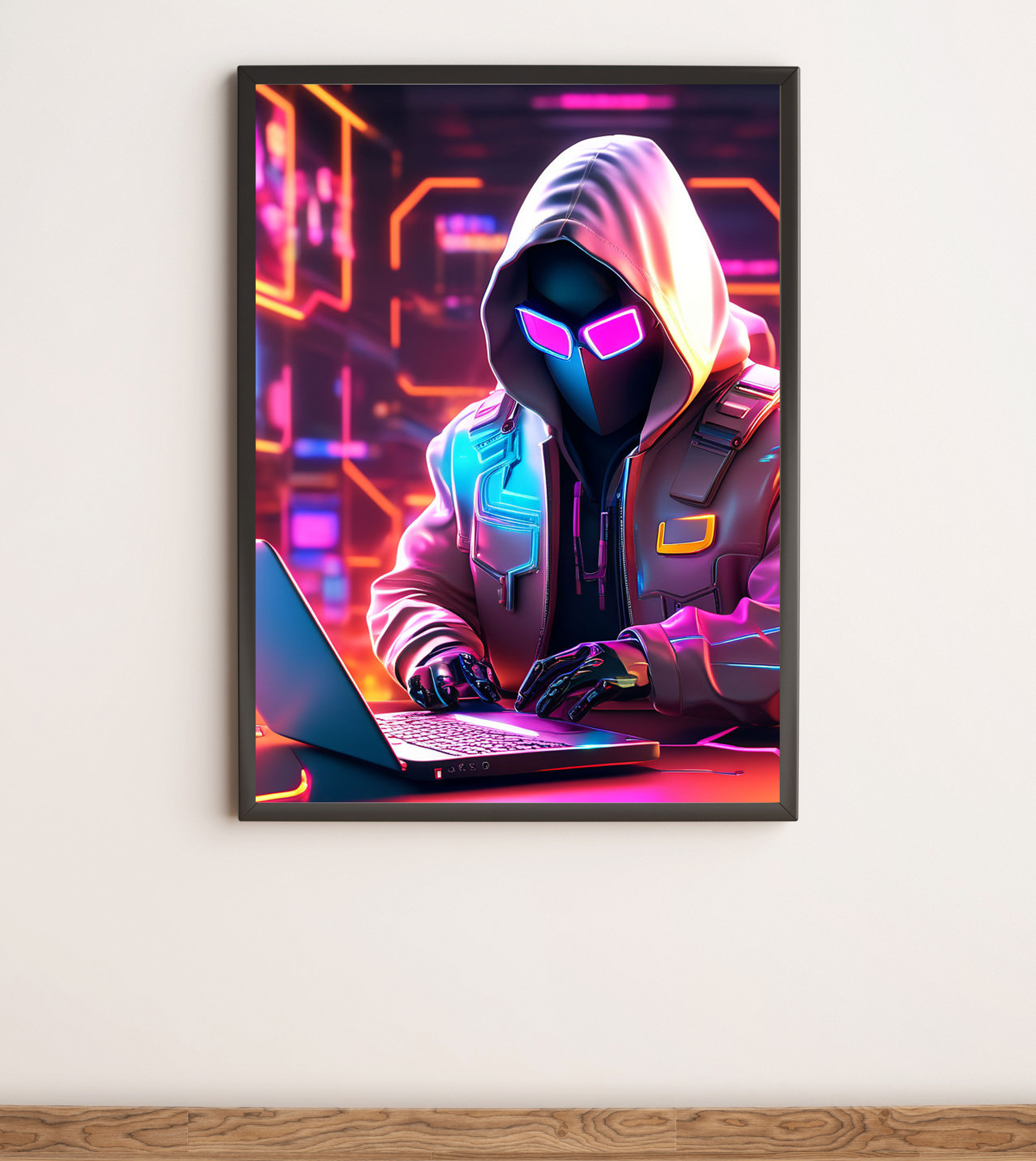 Haking Boy A4 Sized Posters Programming hacking Glassed Wall Posters ...