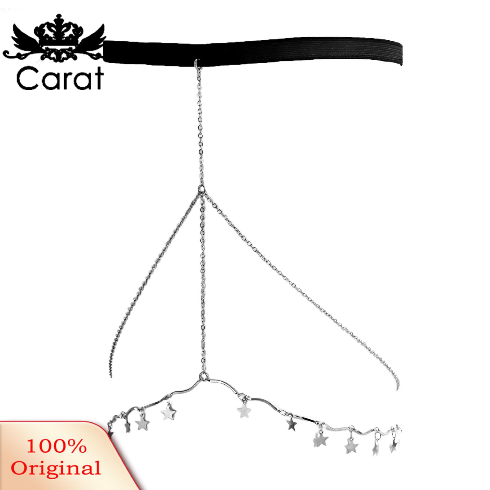 Carat Women Thigh Chain Adjustable ,Lady Star Pendant Thigh Chain Party ...