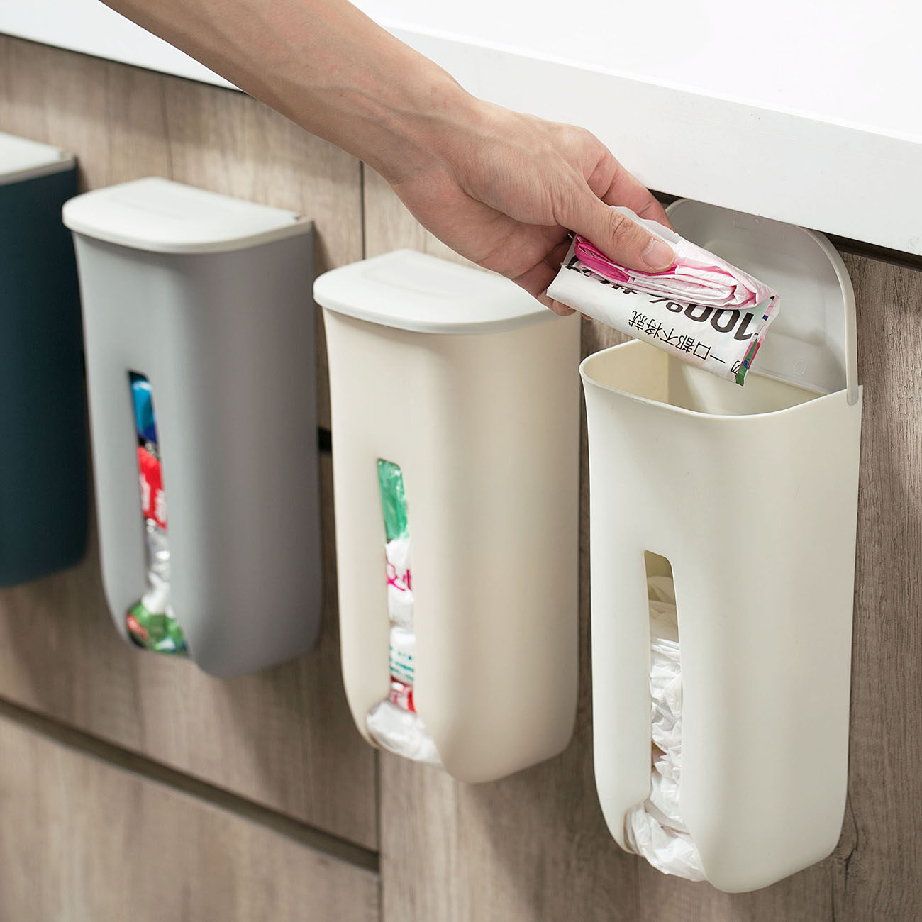 Wall Mount Bag Storage Box, Garbage Bag Storage Box | Daraz.lk