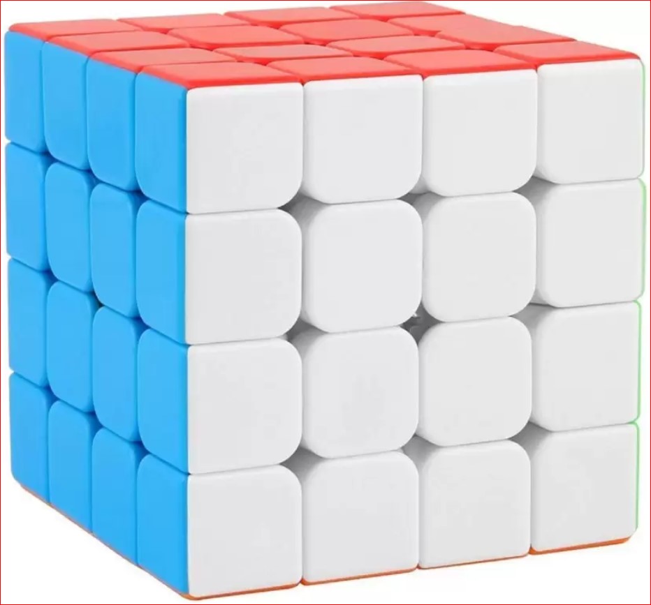 4x4 Rubik Cube Sticker less - Smooth Speed Cube - 4x4x4 Magic Rubik ...
