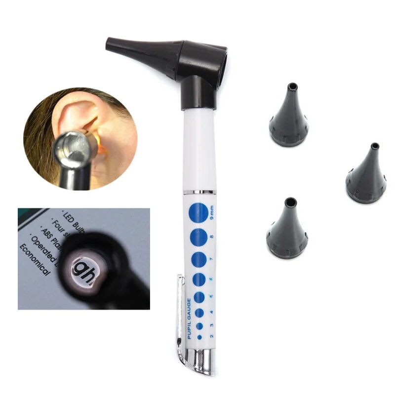 Medical Otoscope Ophthalmoscope Penlight Magnifying Pen Diagnostic ...