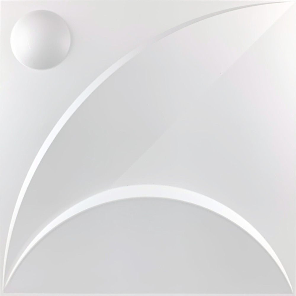 Soundproof White 3D Wall Panel Waterproof Foam Brick Non-self-adhesive ...