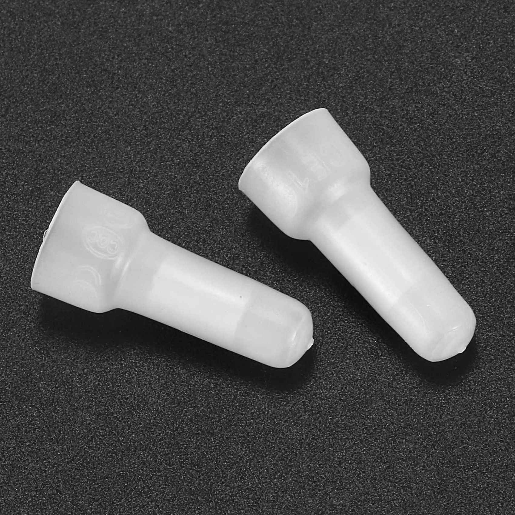 200pcs 22-16 GA AWG Closed End Crimp Caps Splice Gauge Wire Connectors ...