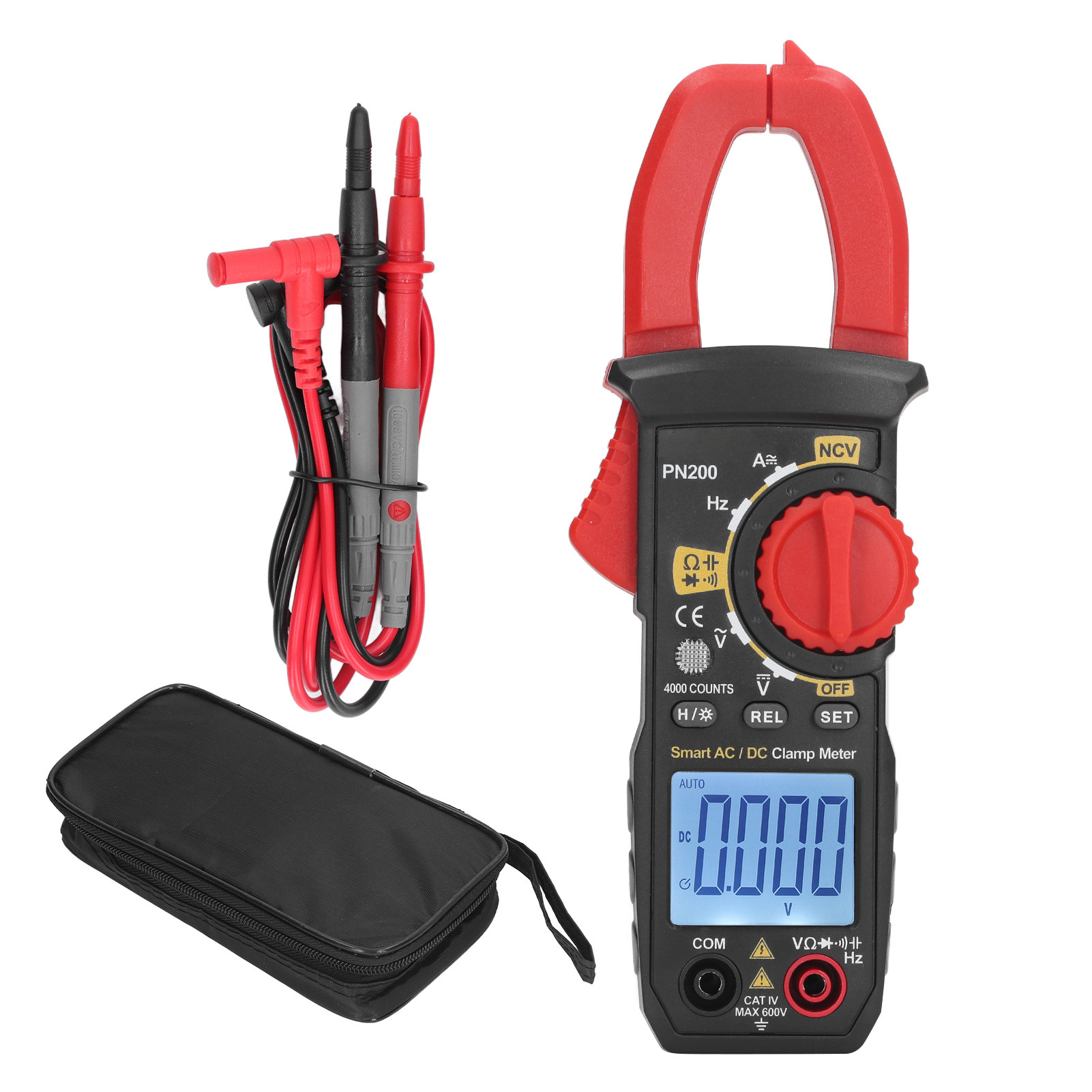 Auto Ranging Multimeter Tool, 4000 Counts NCV Wide Test Range Smart ...