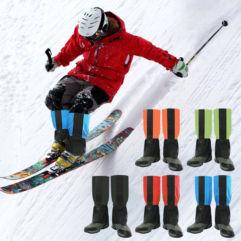 Outdoor Waterproof Leg Gaiters Leg Covers For Hiking Camping Climbing ...