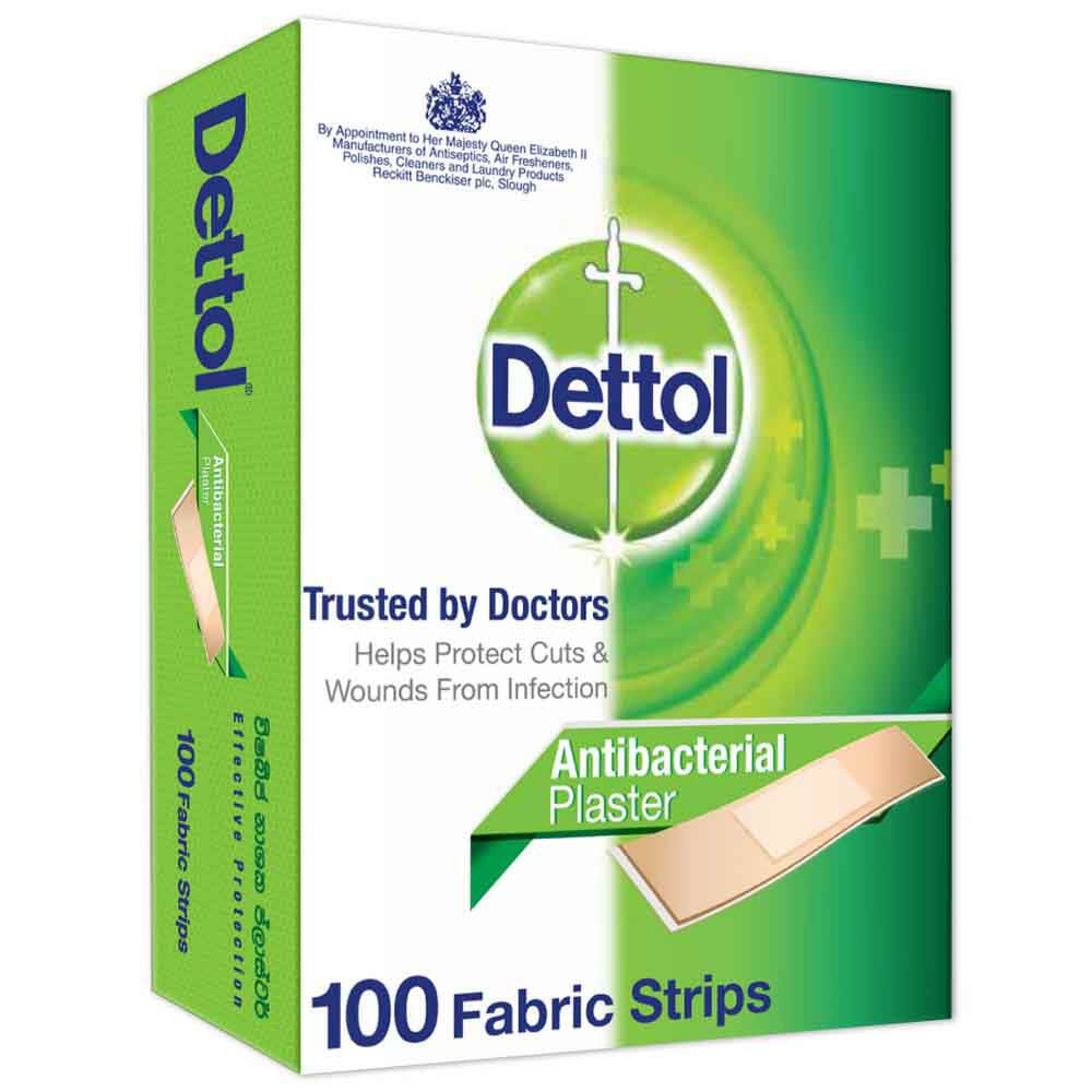 Dettol Plasters 100S | Daraz.lk