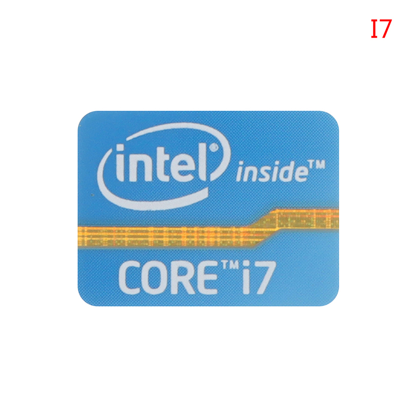 Ultrabook Performance Label Sticker Laptop Logo Sticker Intel Core i3 ...