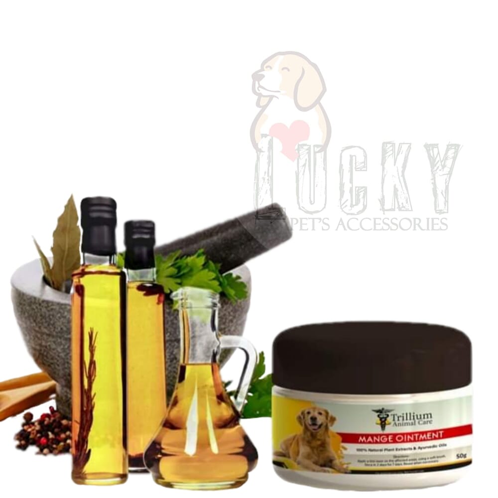 Trillum Mang Cream,100G,100% Natural,Mange Ointment,For Cat & Dogs-100G ...