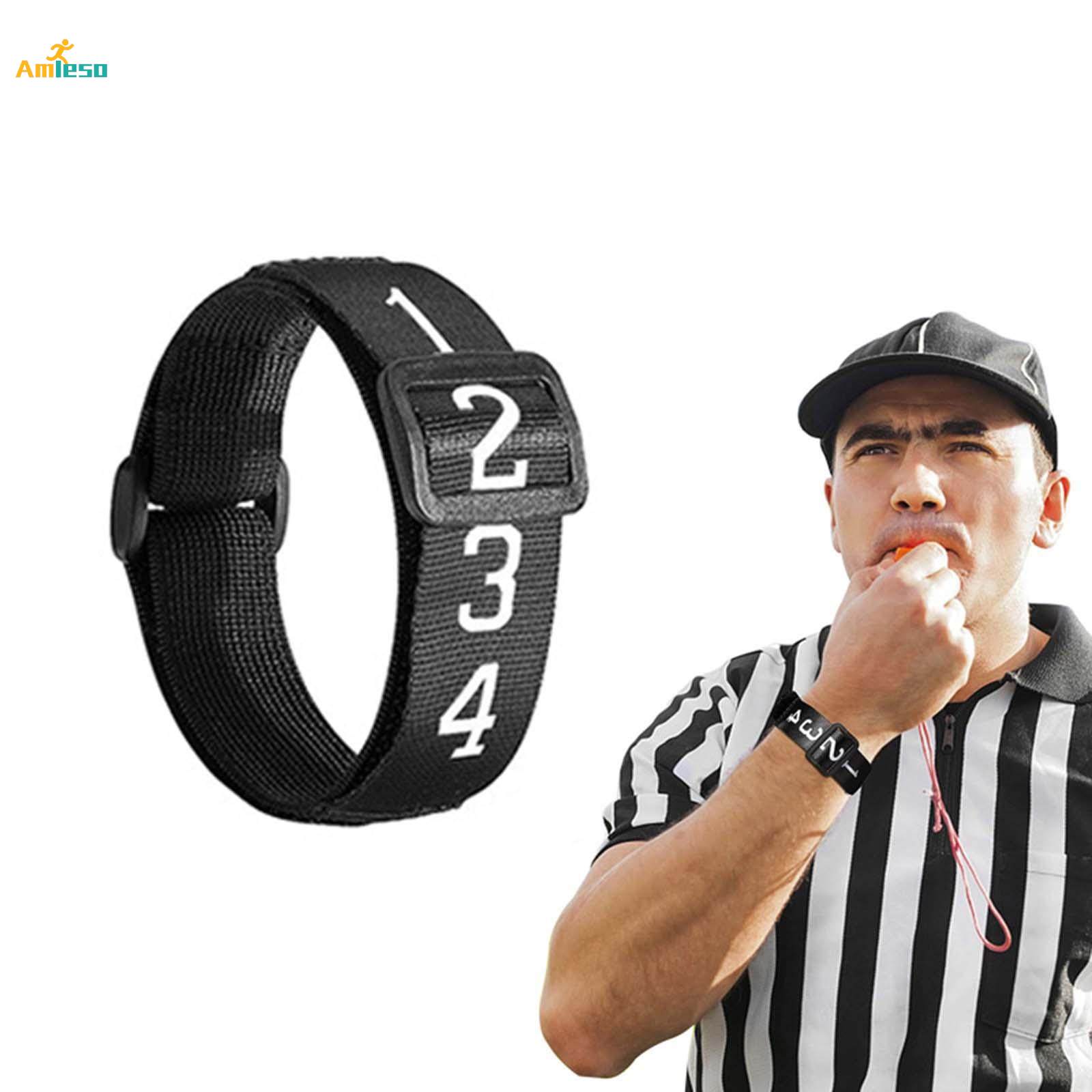 Football Numbered Wrist Down Indicator Football Referee Gear Football ...