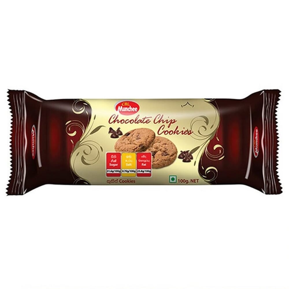 Munchee Chocolate Chip Cookies 100g | Daraz.lk