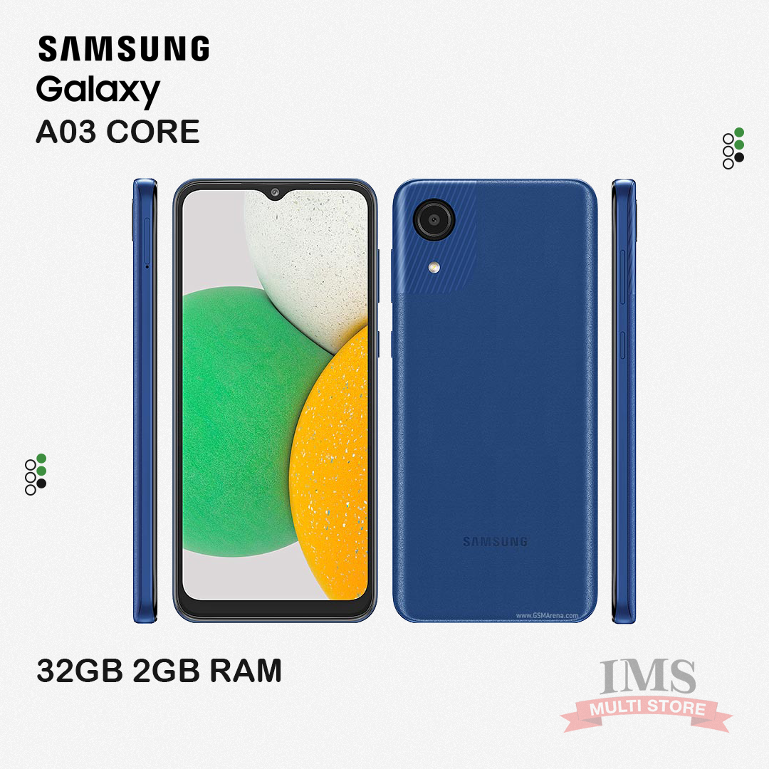 Samsung Mobile A03 Core - 2GB RAM - 32GB ROM (1 Year Warranty) | Daraz.lk