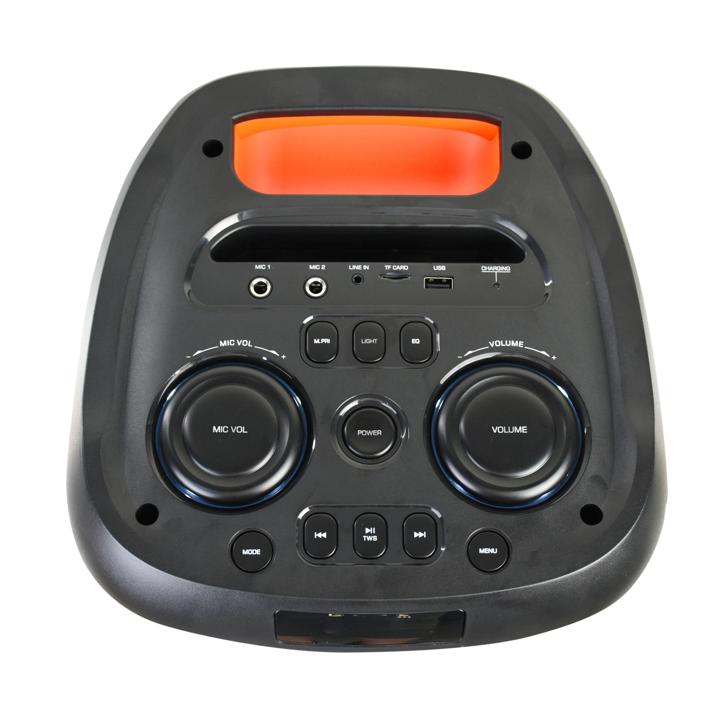 EDEN ED-639 Double 6.5 Inch Super Bass 60 Watt Portable Wireless ...