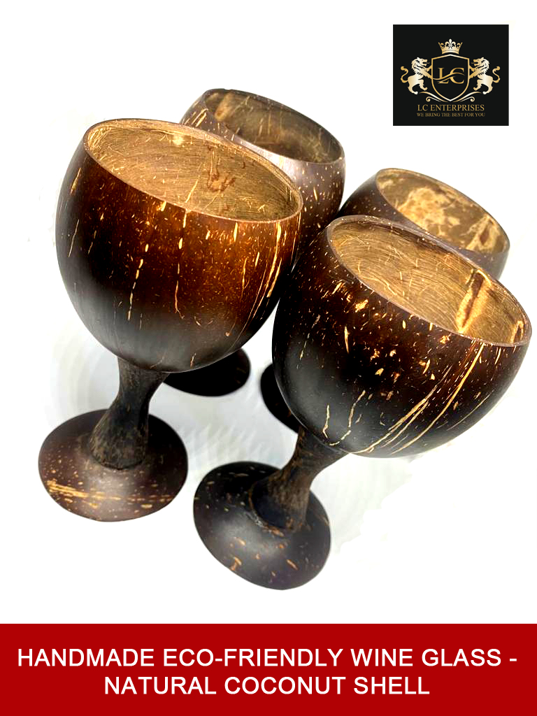 Coconut Shell Wine Glass | Daraz.lk