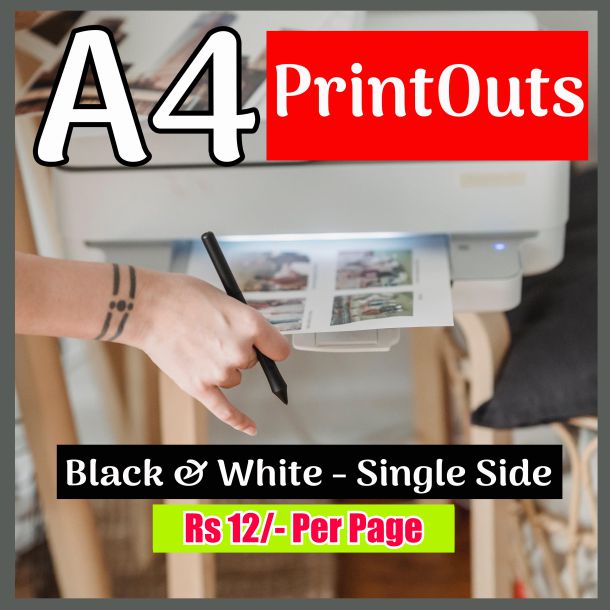 A4 Printing color and B/W | Daraz.lk