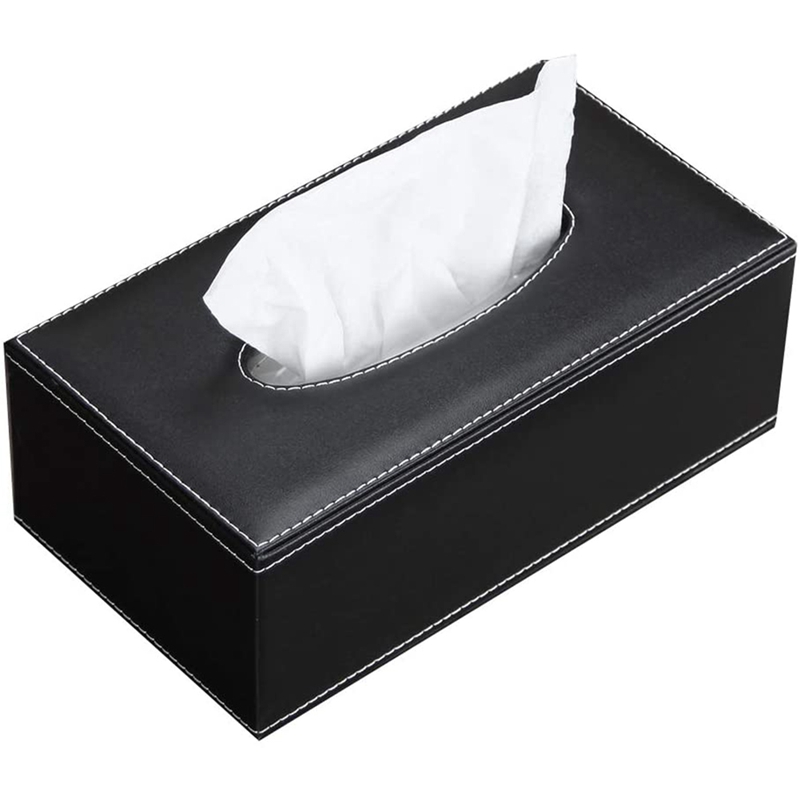 Leather Tissue Box Cover, Face Tissue Box, Modern Napkin Storage Box ... Leather Tissue Box Cover, Face Tissue Box, Modern Napkin Storage Box ...