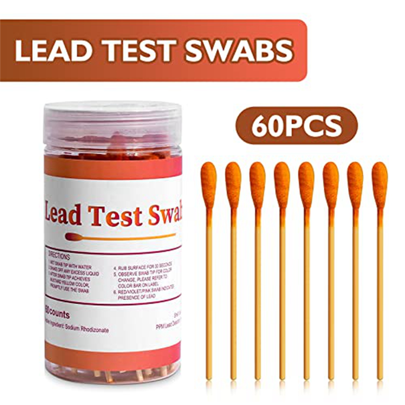 Lead Paint Test Swabs Kit 60 Pcs Lead Test Kit Swabs Home Lead Test Kit ... Lead Paint Test Swabs Kit 60 Pcs Lead Test Kit Swabs Home Lead Test Kit ...
