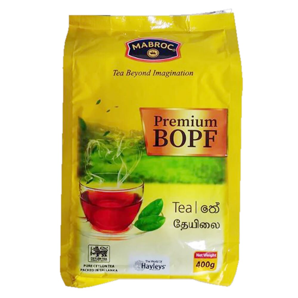 Mabroc Black Tea Bopf 400G Parcel | Daraz.lk