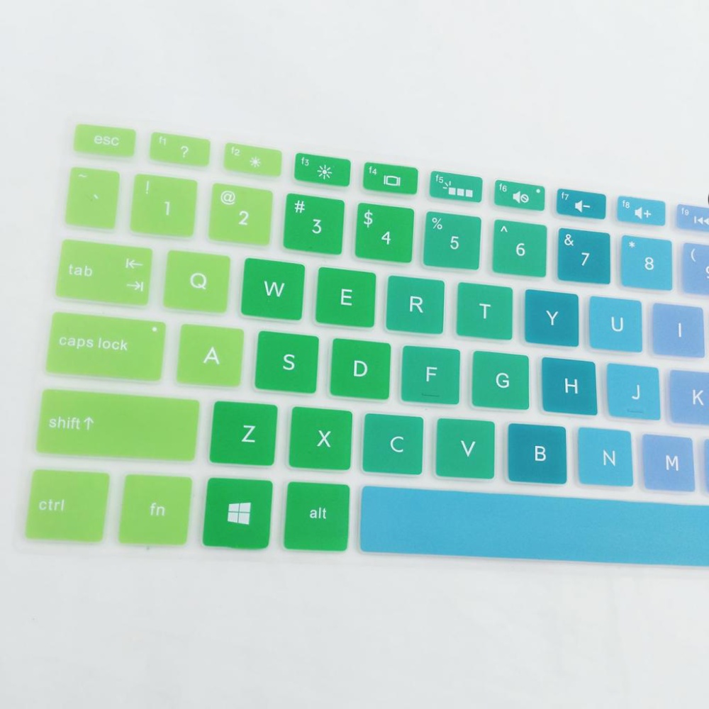 Soft Laptop Keyboard Skin Protector Cover For HP 15.6 inch BF Blue ...