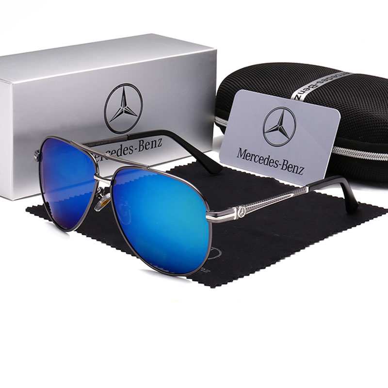 Freely Fasng Benz New Men's Polarized Sunglasses UV400 Large Frame ...