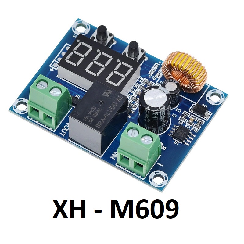XH-M609 Low voltage cutoff disconnect module XH M609 Battery cut-off ...