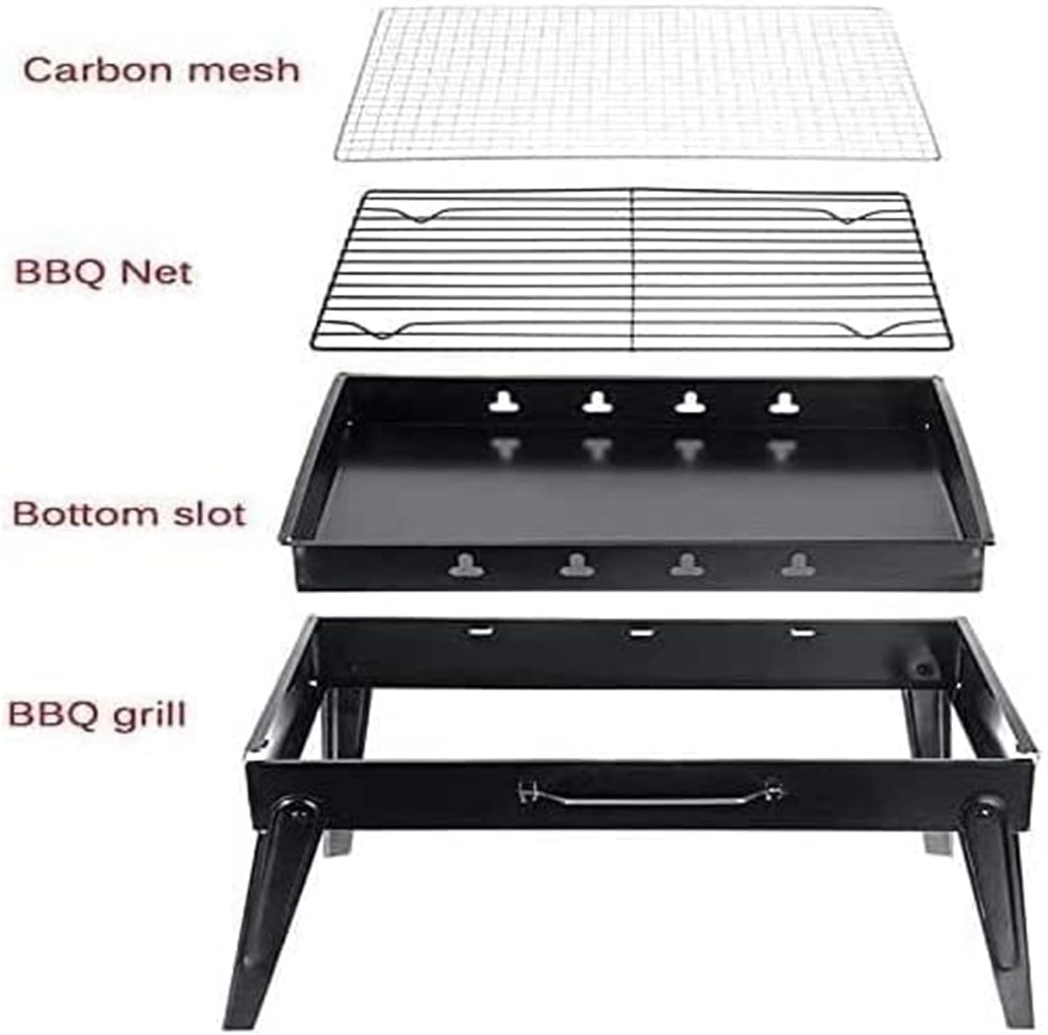 Portable BBQ Grill Fordable BBQ Machine | Daraz.lk