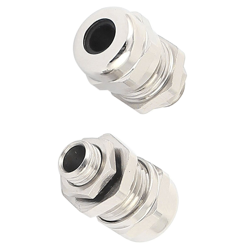 2 pieces M8 waterproof Disengagement Cable gland for 2-5mm cable wire ...