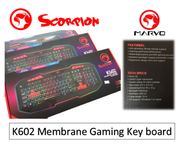 Membrane Gaming Keyboard | Daraz.lk