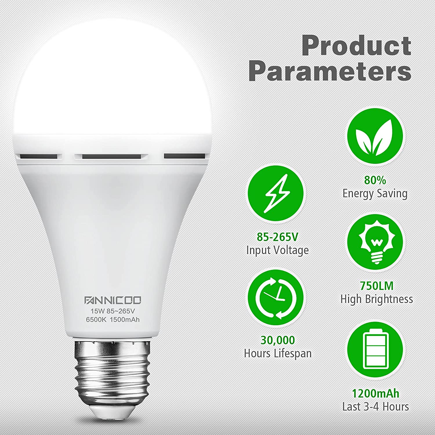 LED Rechargeable Light 20W | Daraz.lk